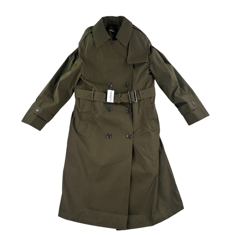 Us Army Trench Overcoat Women's 12r Agsu Heritage Gre… - Gem